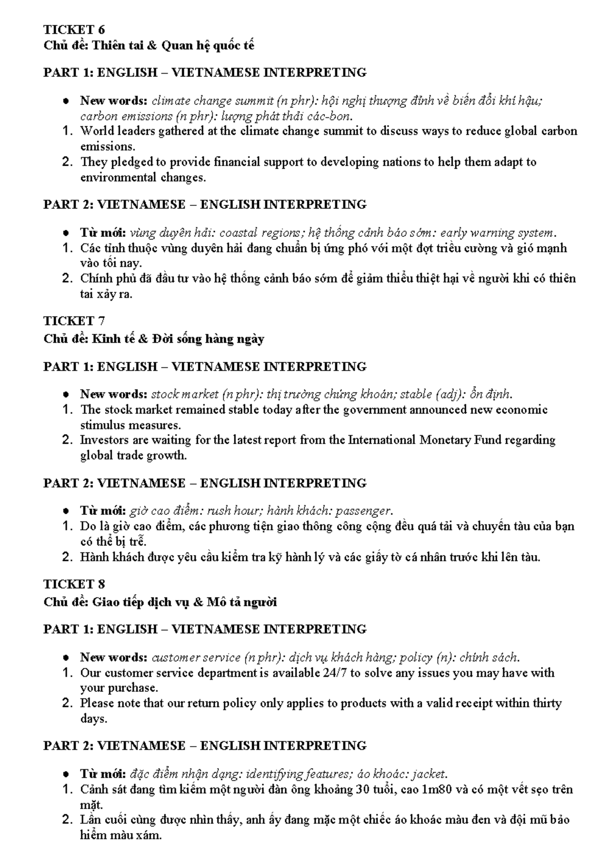 ENG276 - Review 2: Interpreting Natural Disasters & Daily Life - Studocu