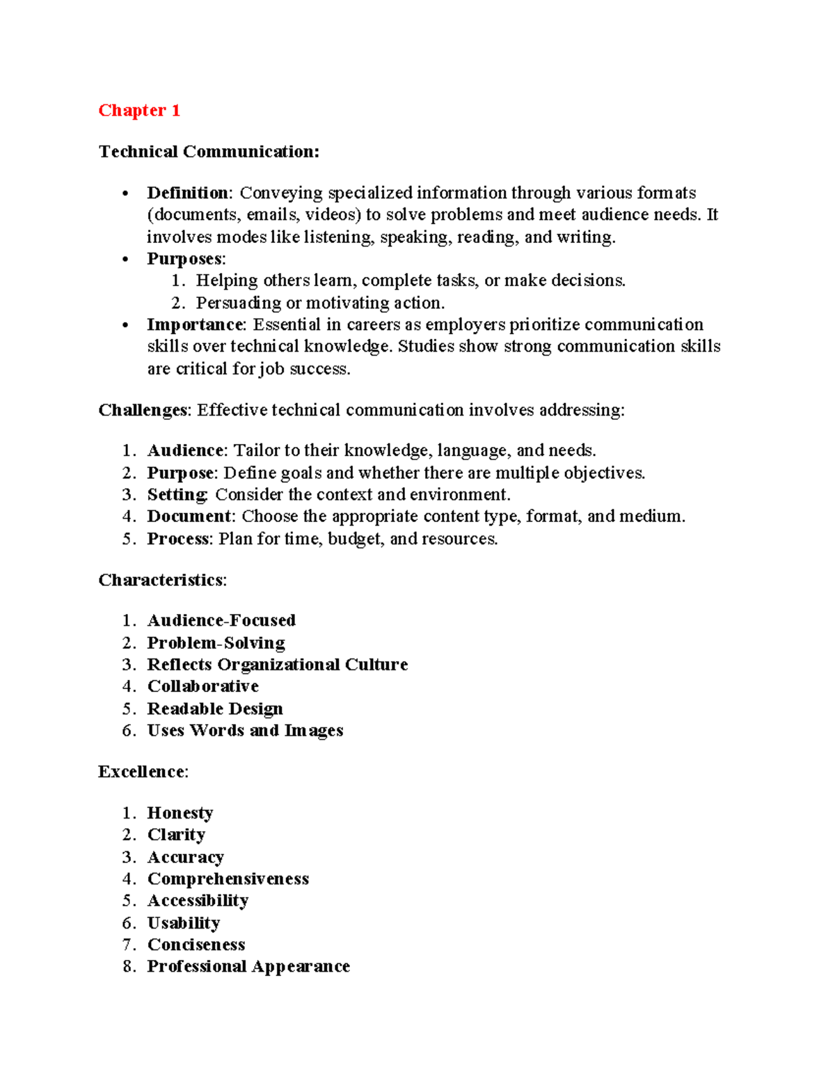 Homework Week 1: Technical Communication Overview 20223236 - Studocu