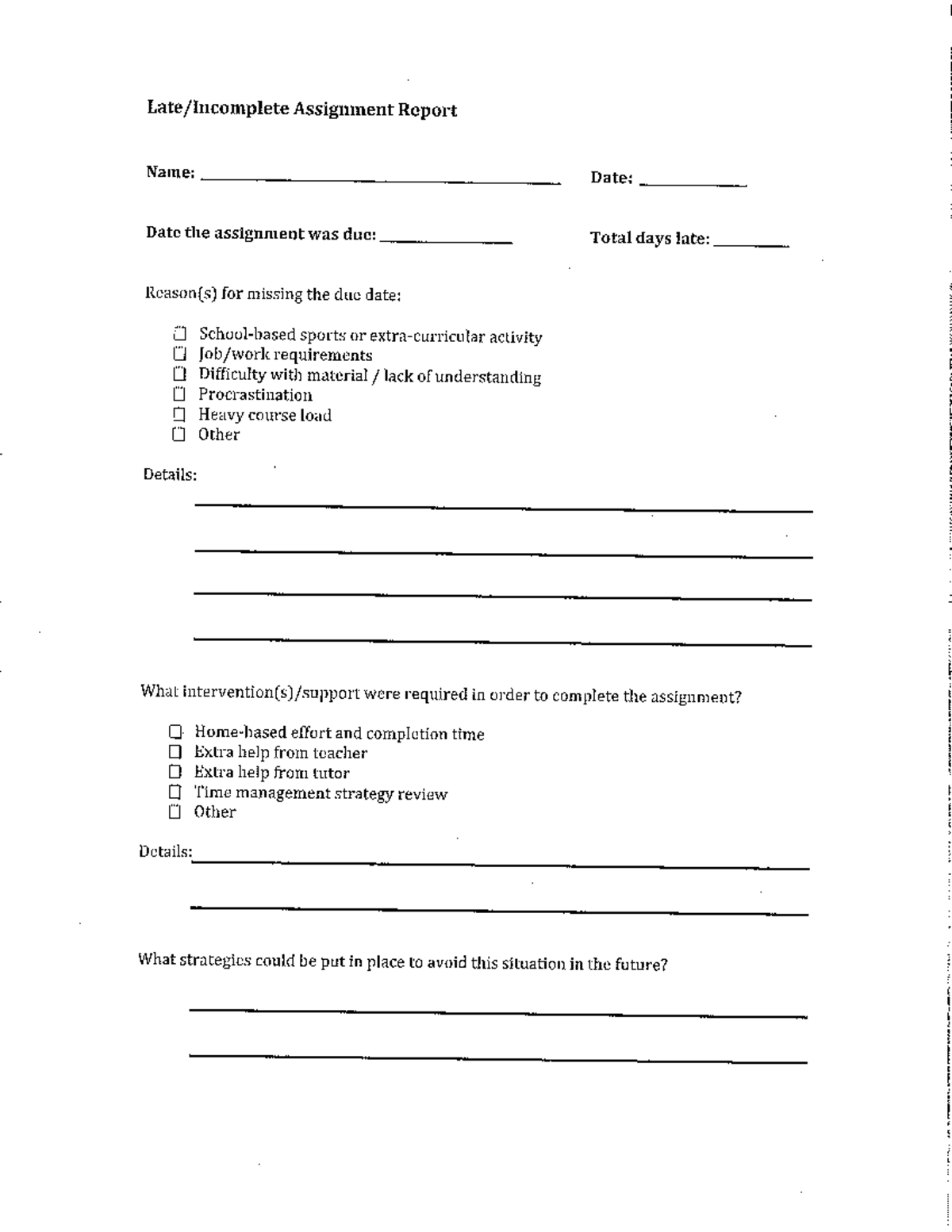 Late+Form - late form etc... - LAW376 - Assignment Report Name: Date ...