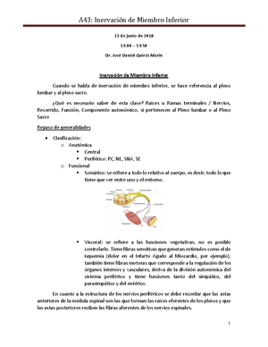 A34 - Compartimentos musculares del brazo y antebrazo - Dr. Daniel ...