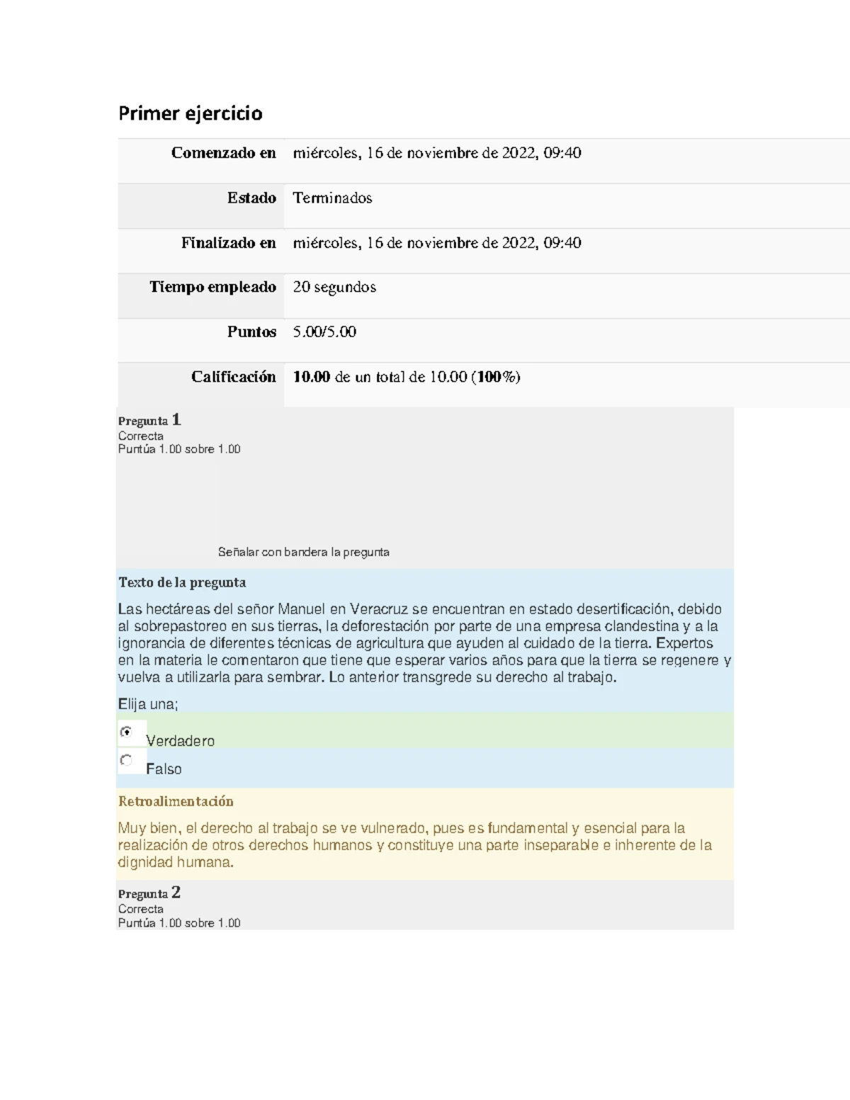 Derechos Humanos, Medio Ambiente y Sustentabilidad - Examen Actividad 3 ...