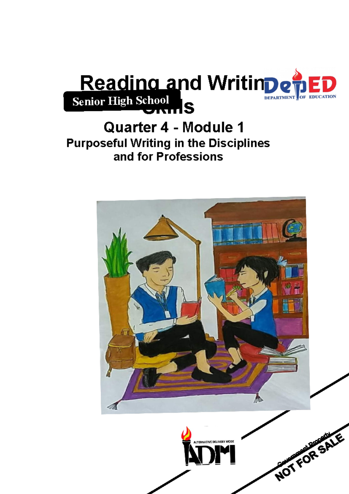 Reading & Writing Skills: Module 1 for Grade 11 - Quarter 4 Adjustment ...