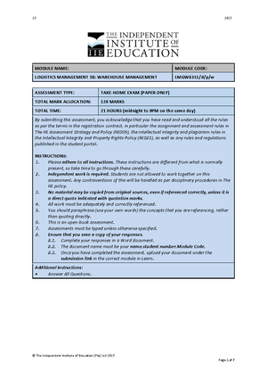 [Solved] Analyse how the external warehouse and inventory risks of ...