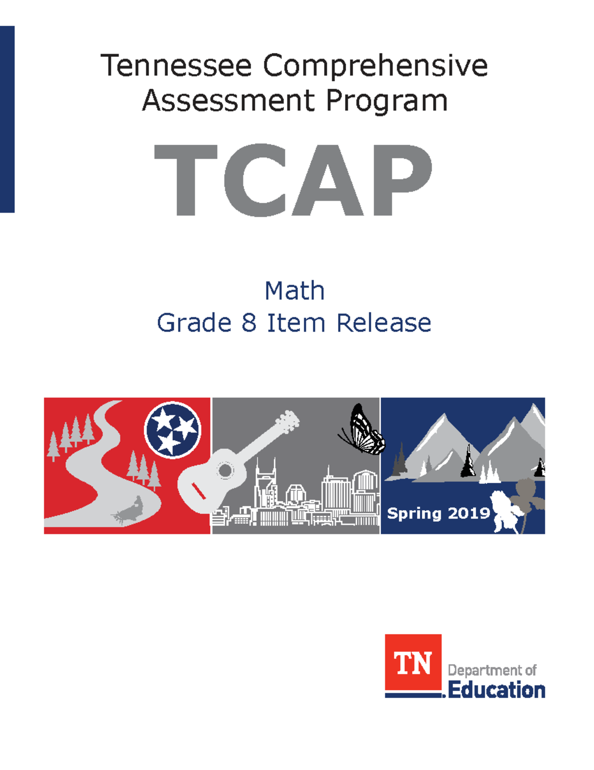 TCAP Math Grade 8 Item Release Spring 2019 Overview - Studocu