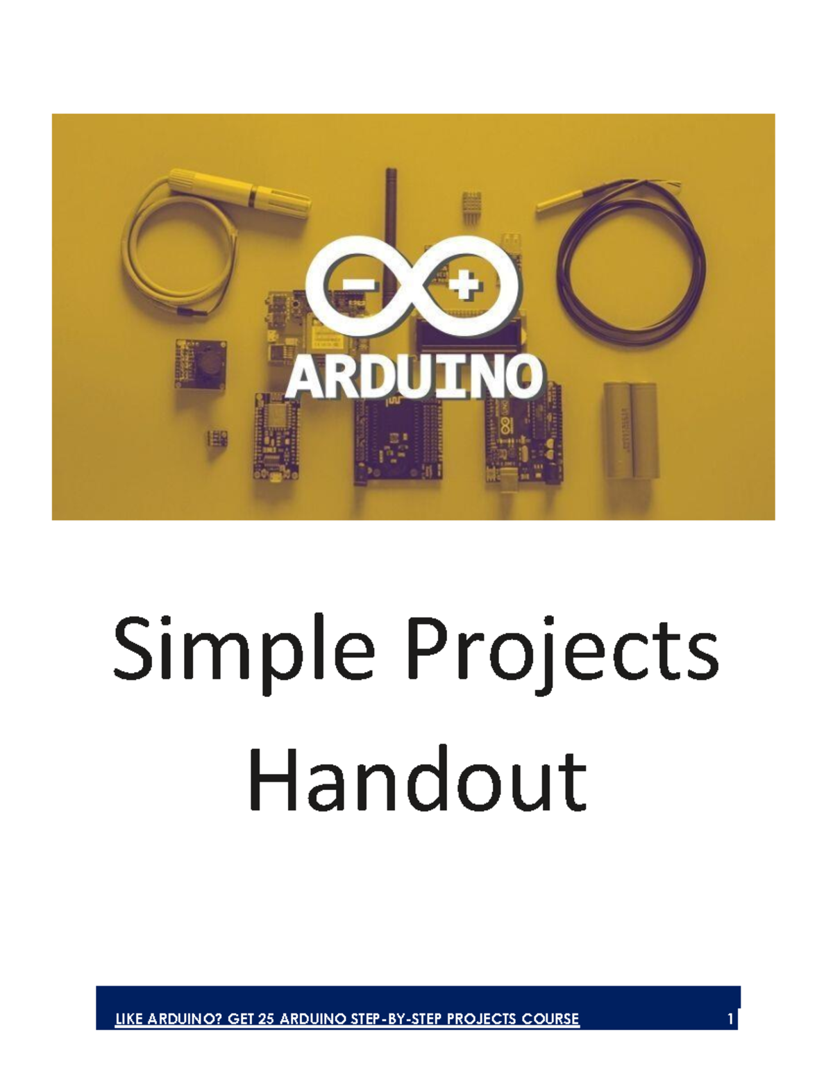 Arduino-simple-Projects-Handout - Simple Projects Handout DHT11/DHT22 Temperature and Humidity ...