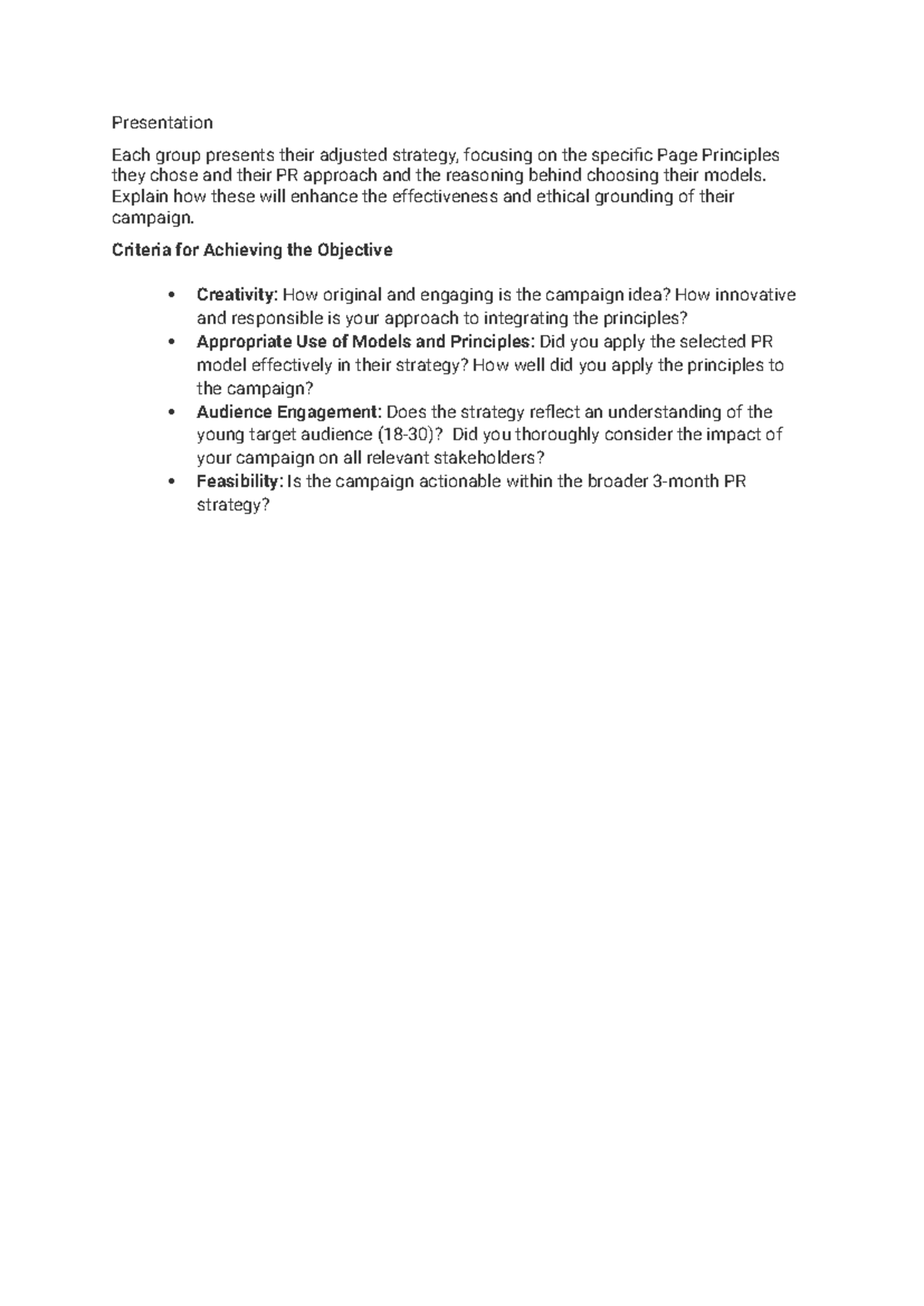 [TUT] Page Principles and Grunig and Hunt’s four models - Presentation ...
