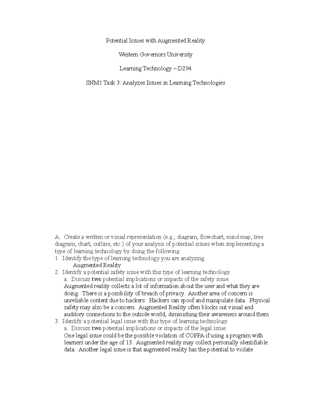 294task3 - part of masters of science learning experience design and ...