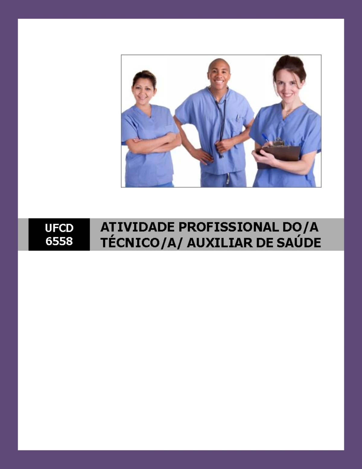 Ufcd 6559- Manual - FORMAÇÃO MODULAR UFCD: Comunicação na prestação de ...