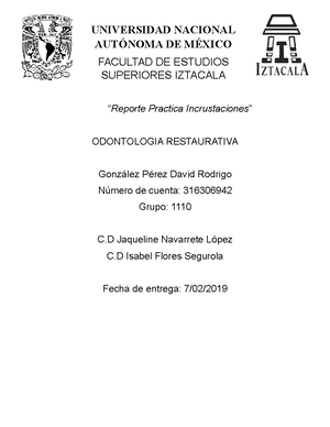 materiales colado dental - Universidad Nacional Autónoma de México ...