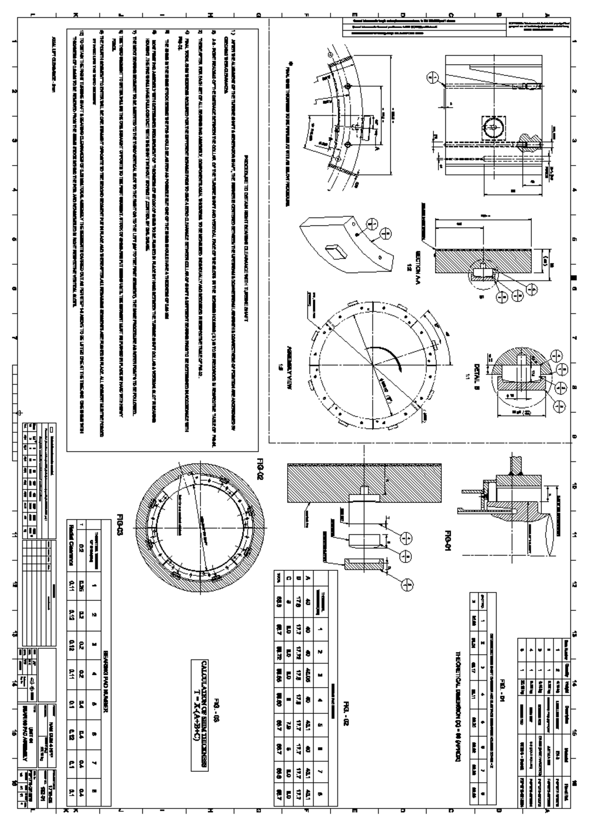 TGB Pad Assembly Protocol U1: Bearing Clearance Procedures - Studocu