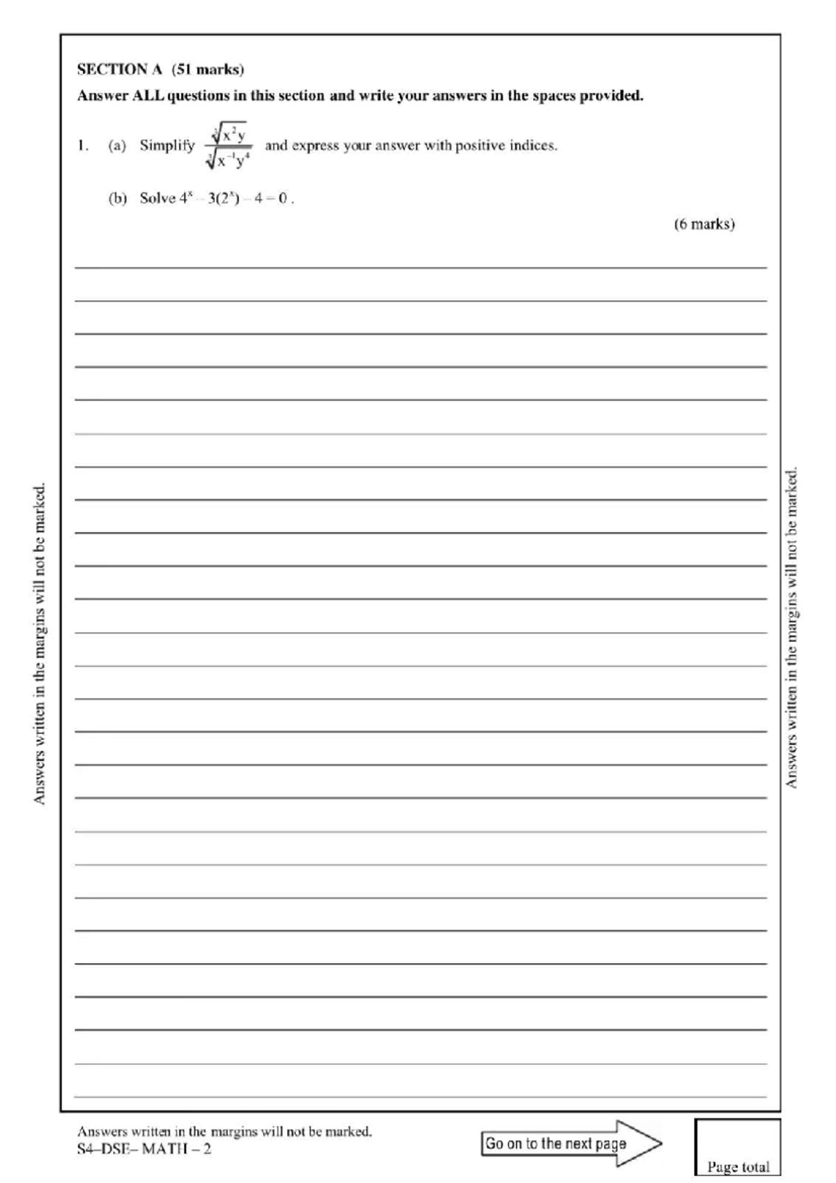 MATH 2 & 3 Final Exam: Comprehensive Problem Set Solutions - Studocu