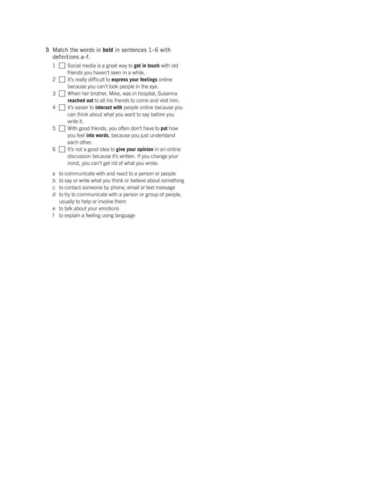 VOC - Social Media Communication Definitions and Examples - Studocu