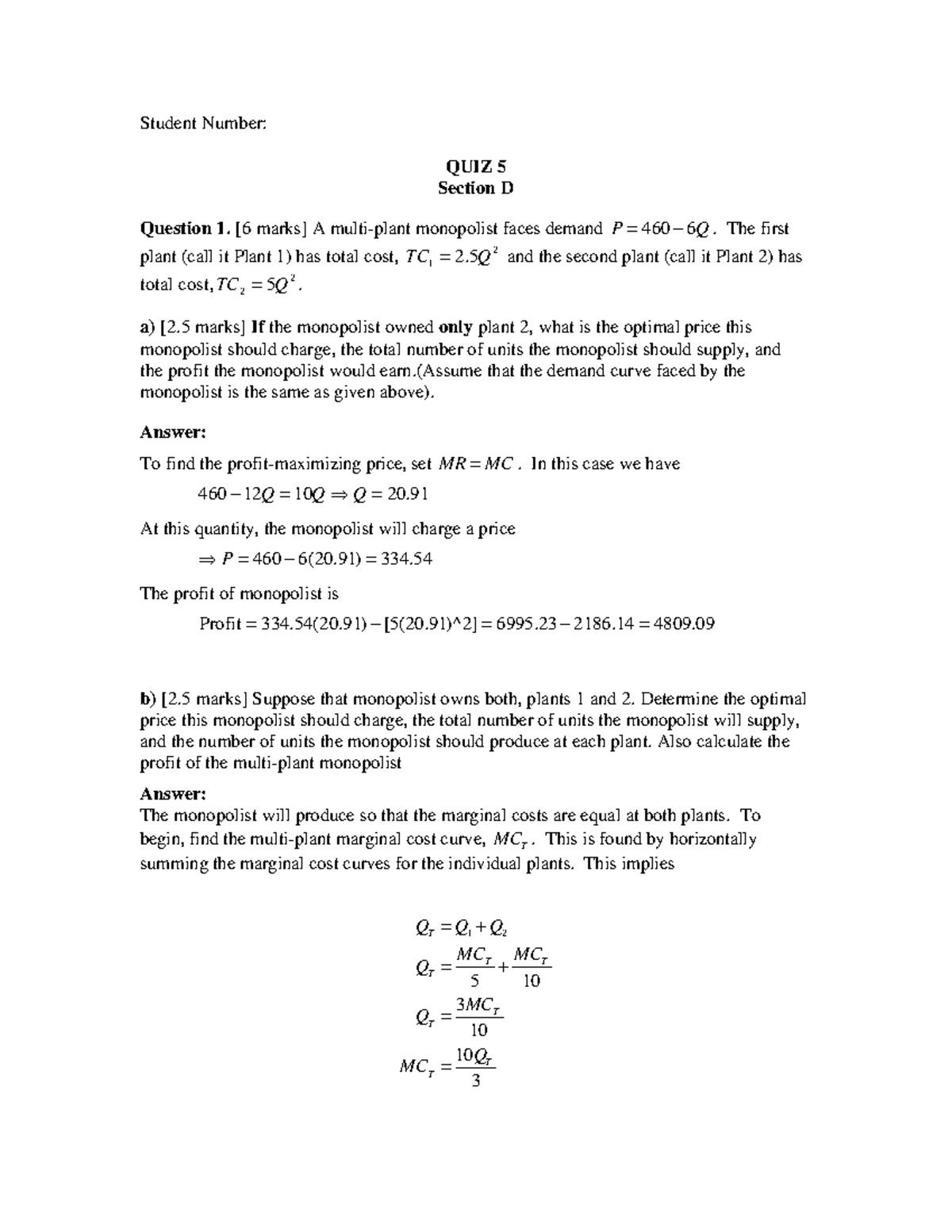 Quiz5d - EET 200 Practice Materials Comprehensive resources, including ...