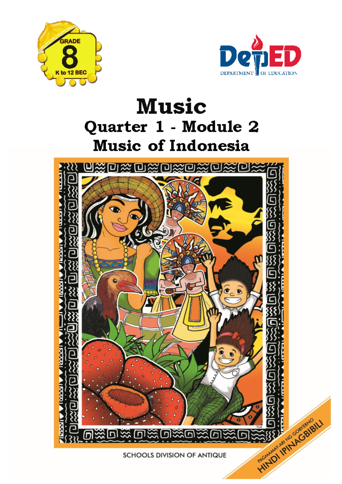 Music 8 - Q1 Module 2: Exploring Indonesia's Musical Heritage - Studocu