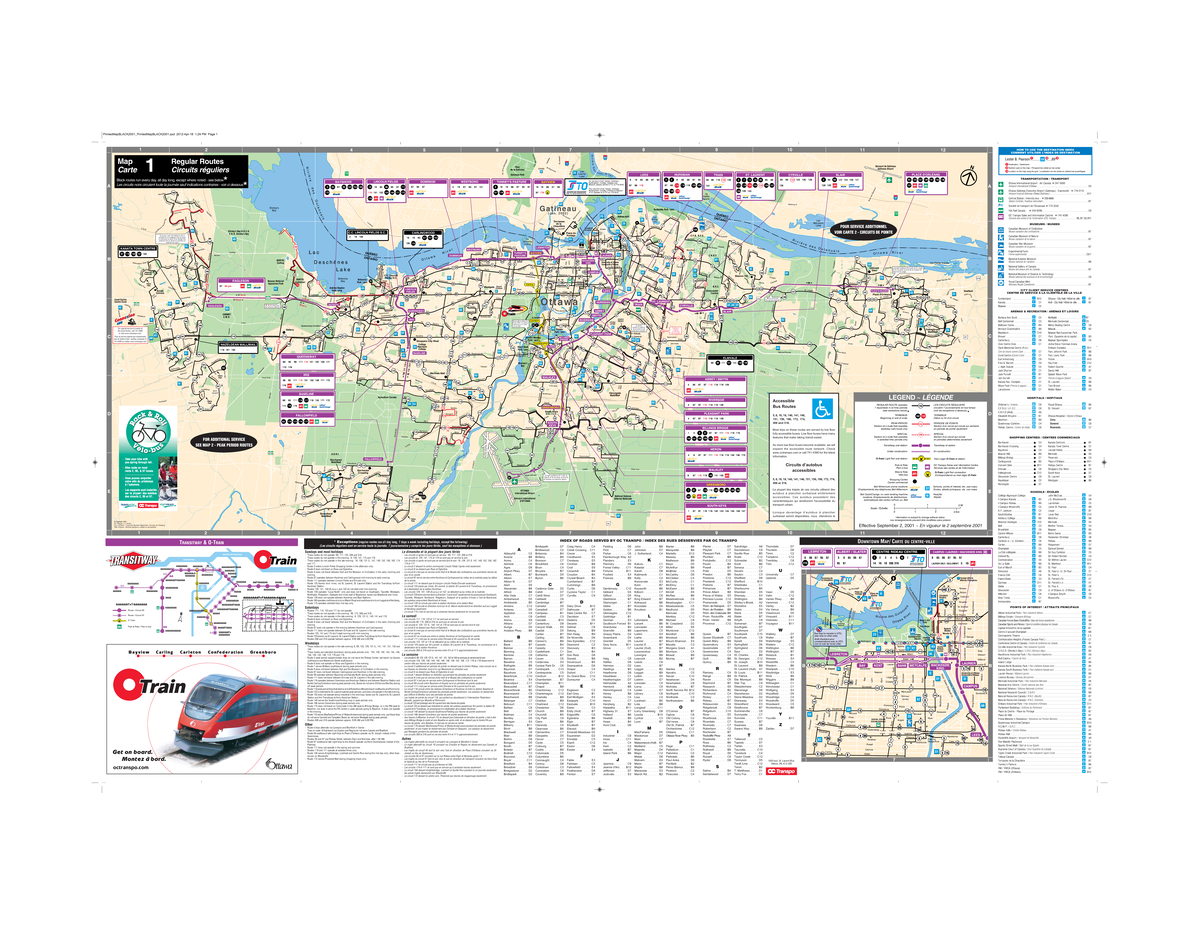 System Map 2001 - C.N. C.N. C.N. C.N. C.N. C.P. C.N. C.P. C.N. Future ...