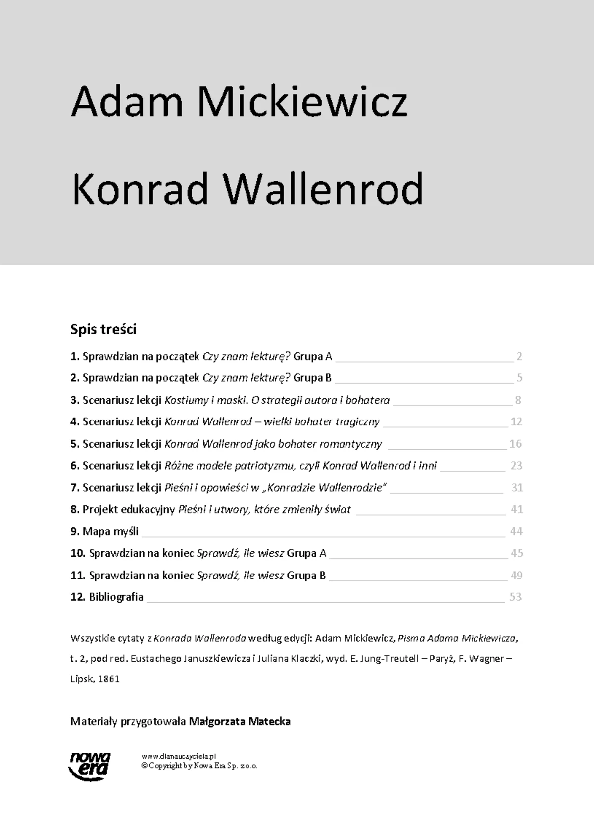 Zdazyc przed panem bogiem opracowanie lektury - SPRAWDZIAN NA POCZĄTEK ...