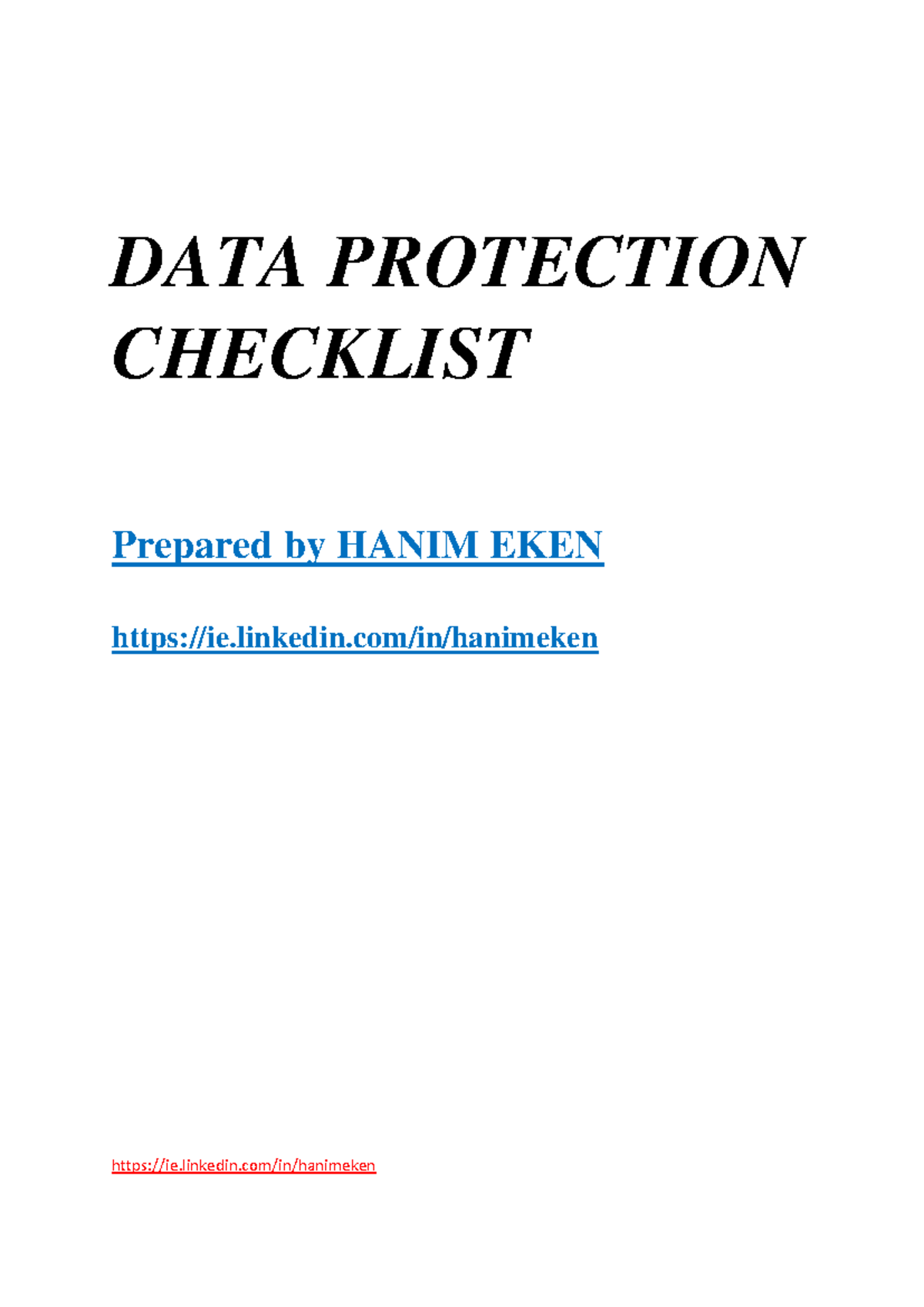 DPA DPO Data Protection Checklist: Essential Practices for Compliance ...