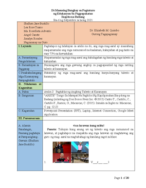 3rd- Music - lesson plan - Department of Education Schools Division ...