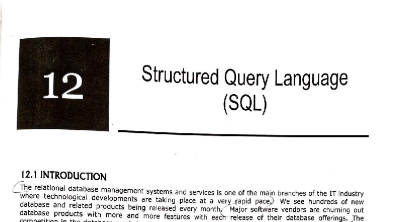 SQL Essentials: Understanding Structured Query Language (SQL) - Studocu