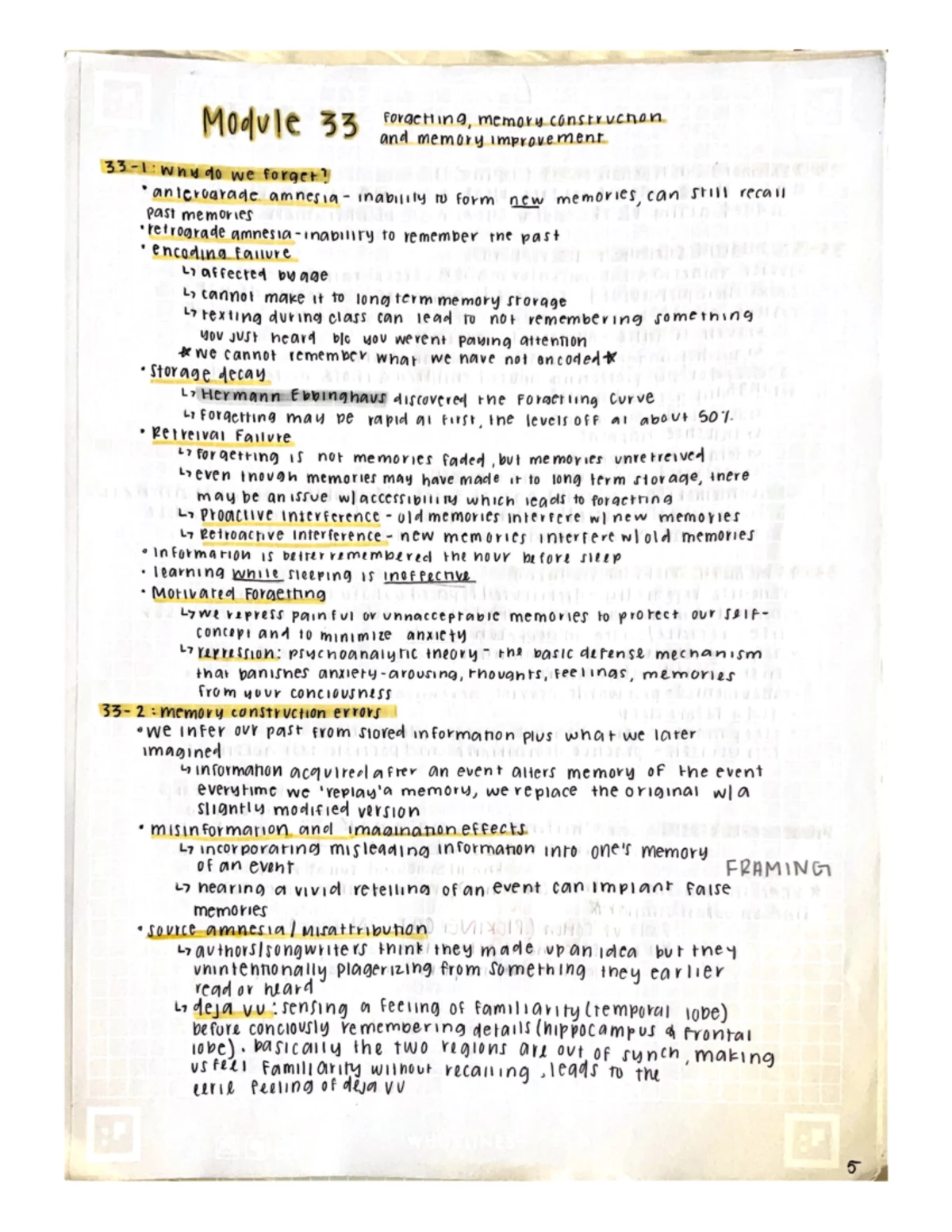 AP Psychology Unit 7, Part 1 Outline - Unit 7: Motivation, Emotion, and ...