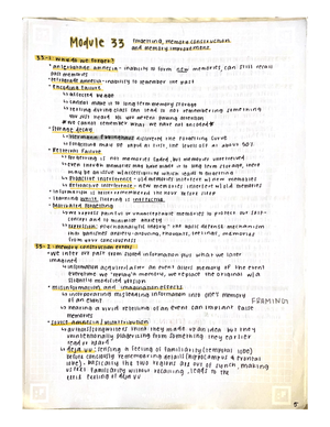 Modules 27-64 AP Psychology Notes - Module 27 (Operant Conditioning ...