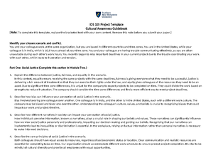 GRA 280 Module Two Activity - Use this template to complete the ...
