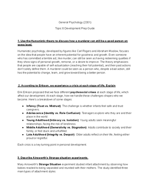 PSYC 2301 Final Study Guide From Ex 1 & 2 Revised Fall2024 - Chapter 1 ...