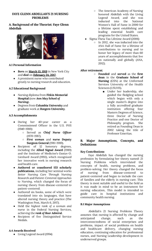 Diagnostic TEST - notes from lecture - DIAGNOSTIC TESTS (1) Below are ...