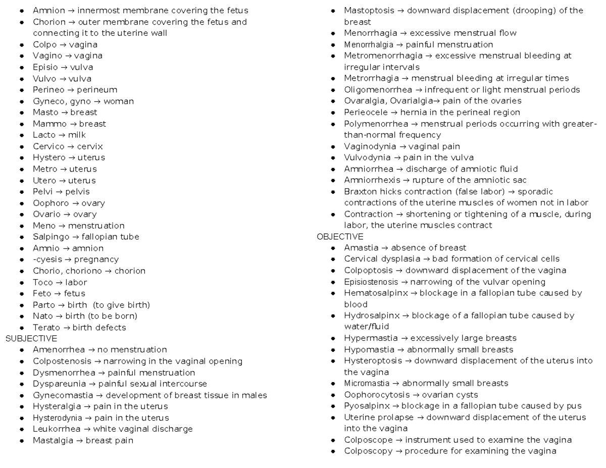 Chapter 13: Overview of Female Reproductive Anatomy and Conditions ...