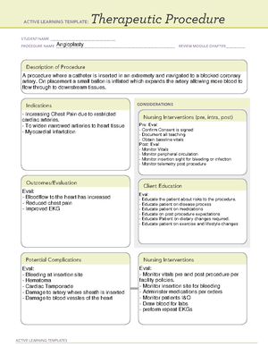 system disorder peripheral vascular disease - ACTIVE LEARNING TEMPLATES ...