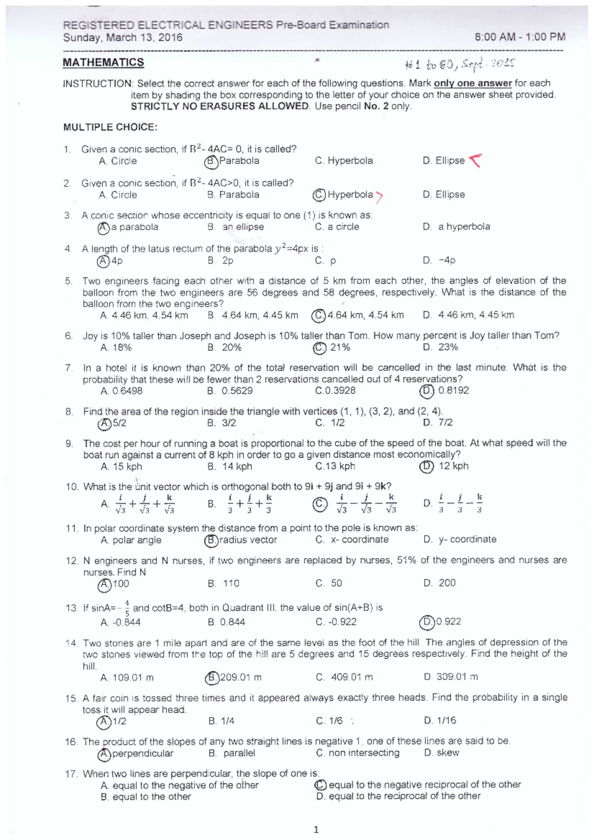 MATH-2016 Final Exam Questions and Answers - March 2016 - Studocu