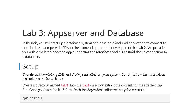 Lab 3: Appserver & Database - Final Exam Guide - Studocu