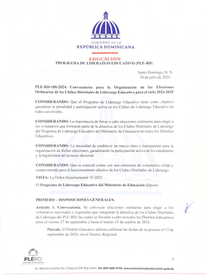 Anteproyecto de Resolucion - (EJEMPLO DE ANTEPROYECTO DE RESOLUCIÓN ...