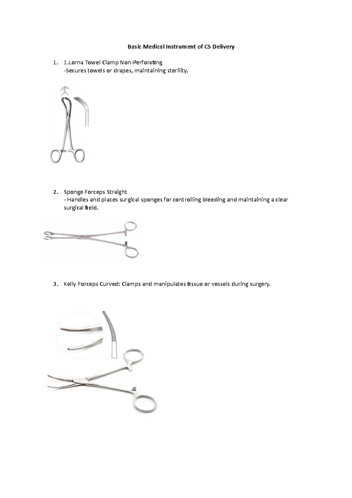 CS Surgical Instruments for Labor Procedures: A Comprehensive Guide ...