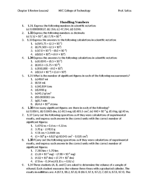 Chapter 2 Lecture Notes - Chapter 2 Lecture Notes - Understanding ...