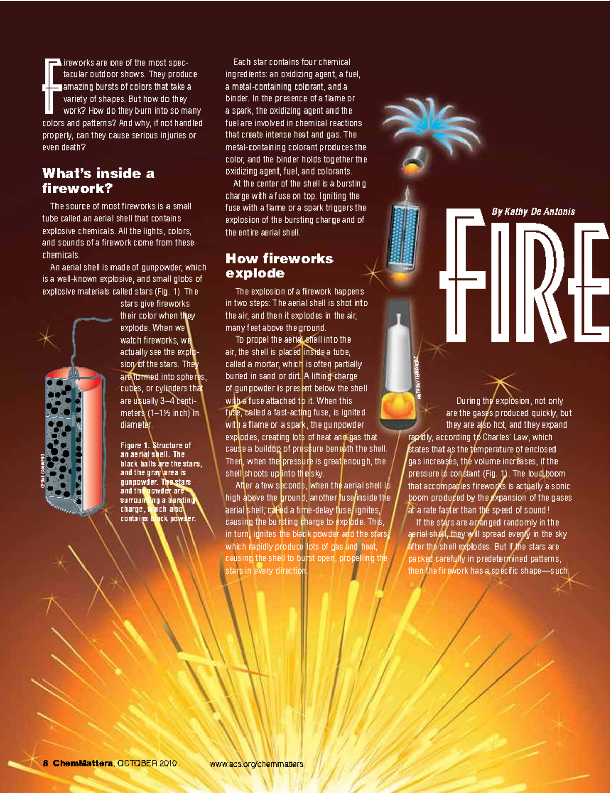 CHEM 101: Understanding the Chemistry of Fireworks Explosions - Studocu
