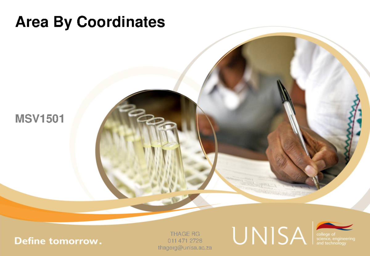 Area By Coords - from unisa mining engineering mining survey - Area By ...