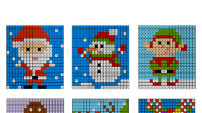 COLOR NUMBER Christmas Pixel Art: Color by Code Instructions - Studocu