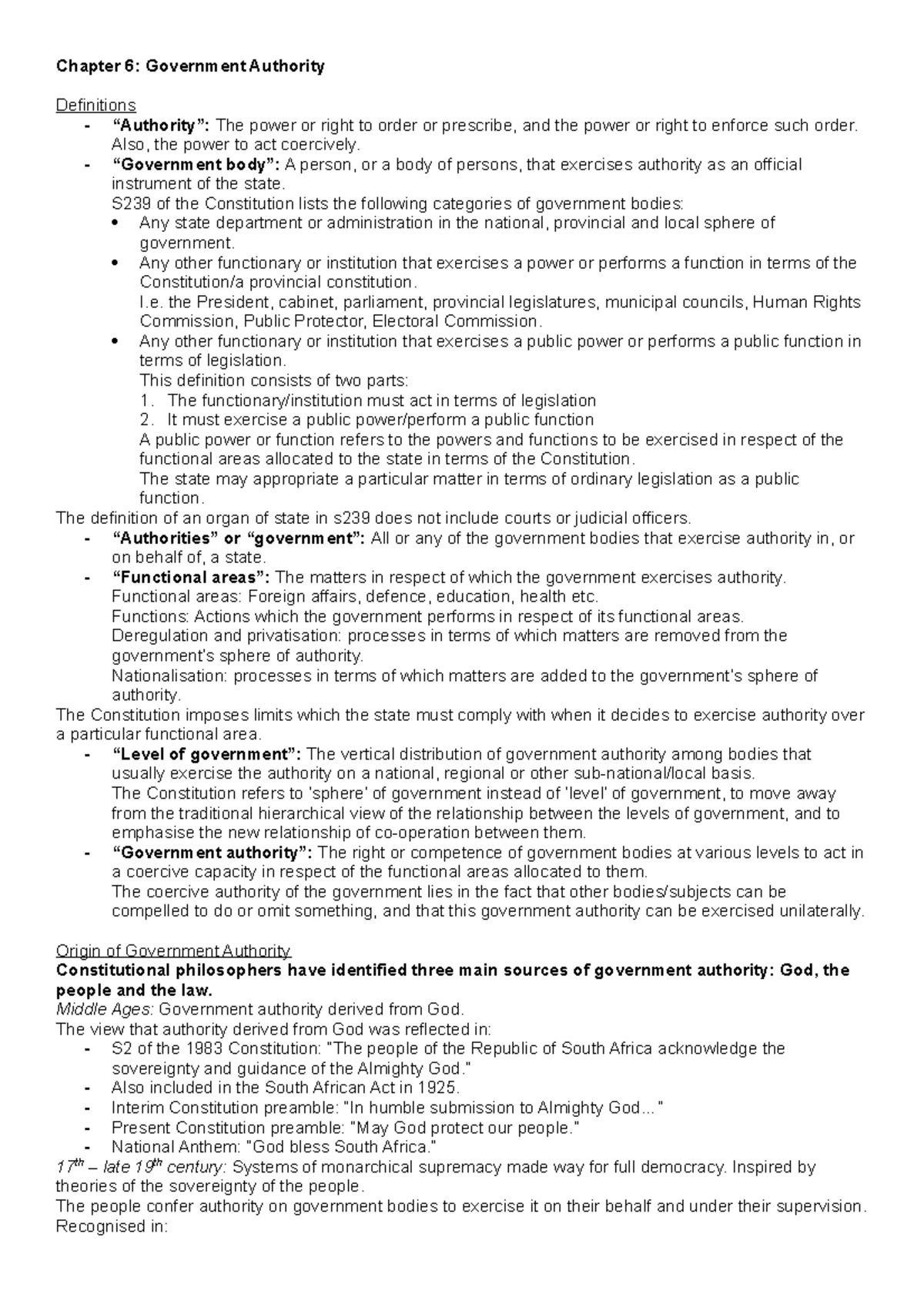 Grootboom Case Summary - Surname and initials Mahlathi PS Student ...