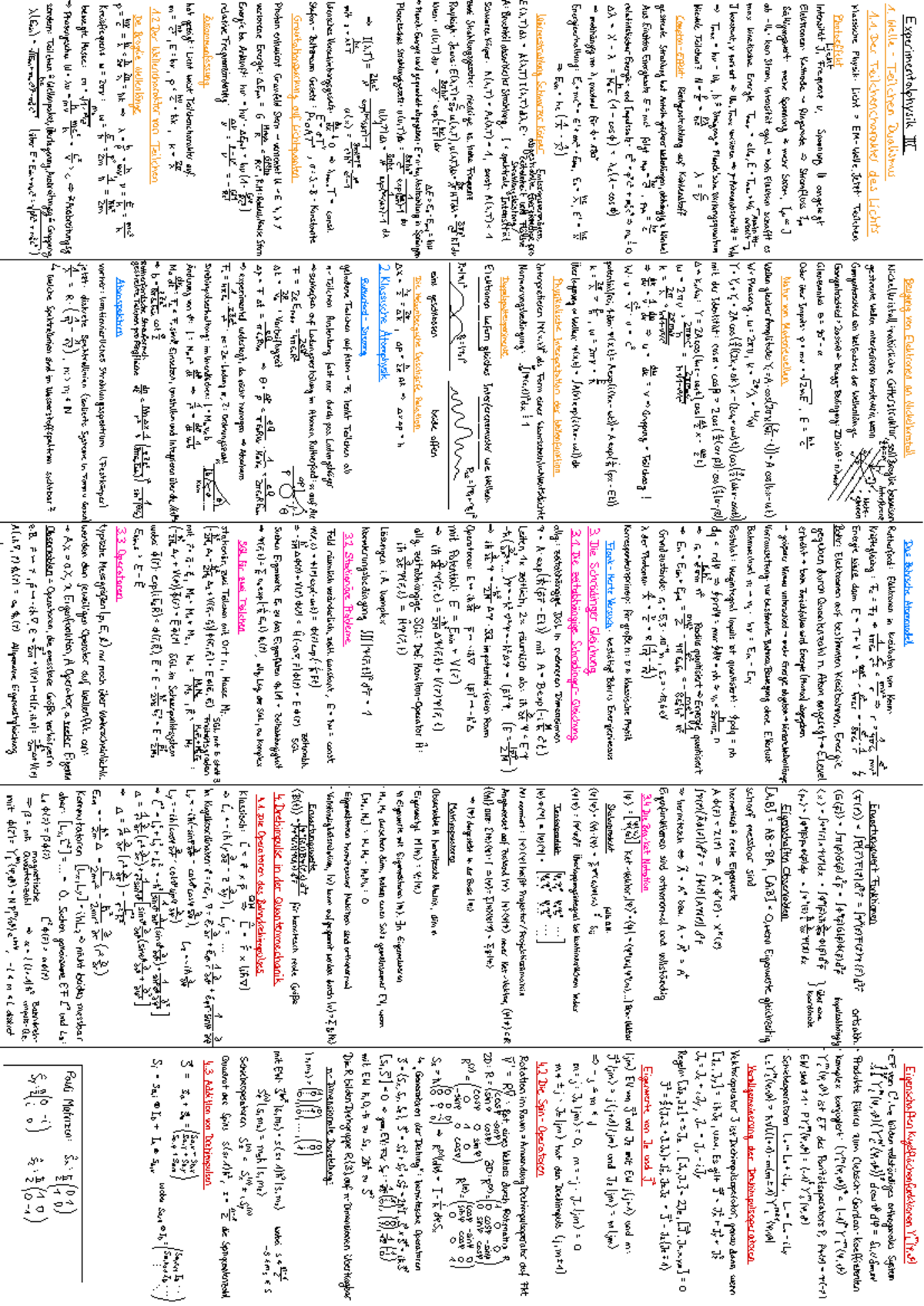 Cheatsheet for Exercise 3 - Study Guide - Studocu