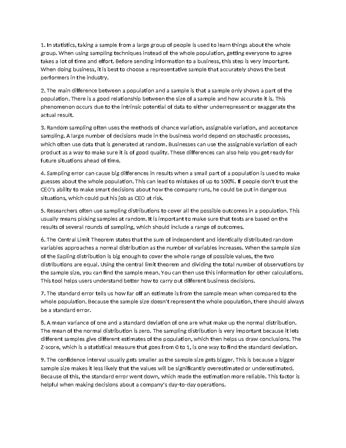 Statistics Sampling Techniques: Understanding Populations & Samples ...