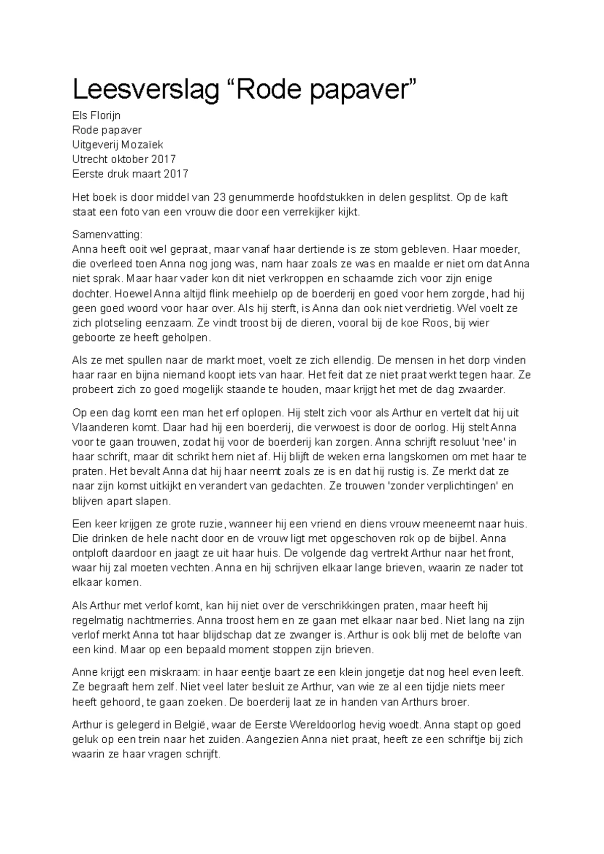 Boekverslag - Girl in Pieces (Nederlands) - Kathleen Glasgow - Studeersnel