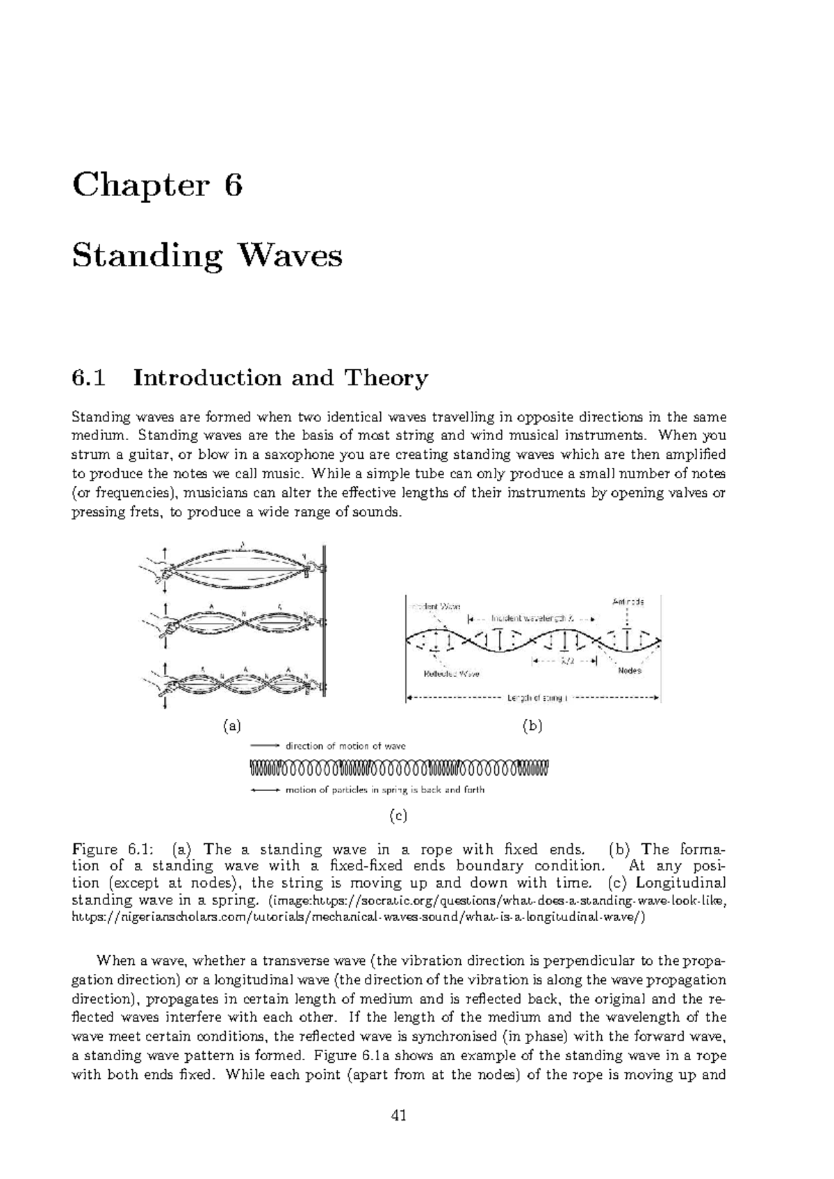 PHYS1001 Chapter 6: Understanding Standing Waves and Resonance - Studocu
