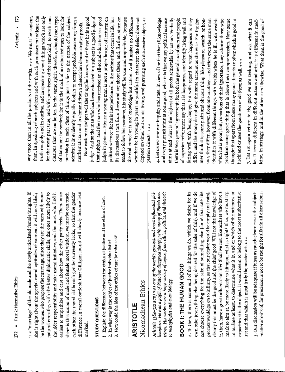 172 Part 2: Normative Ethics - Aristotle's Insights on Moral Virtue ...
