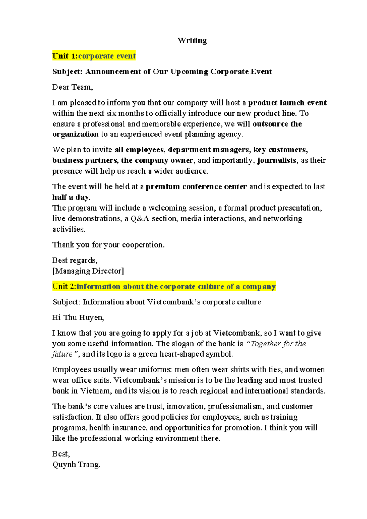 TATM2: Corporate Event Announcement and iPhone 17 Launch Details - Studocu