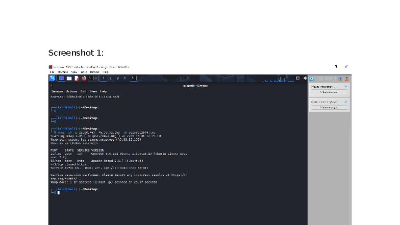 CS205 Nmap Scanning Report and VirtualBox Setup Notes - Studocu