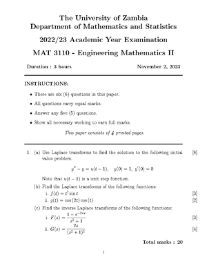MAT 1110 Chapter 4 - Need to study mkre - Contents 4 Polynomial ...