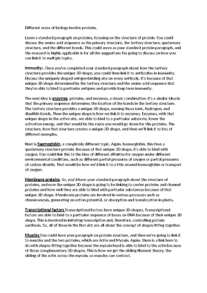 Atp-importance-essay - Explain the importance of ATP to organisms (25 ...
