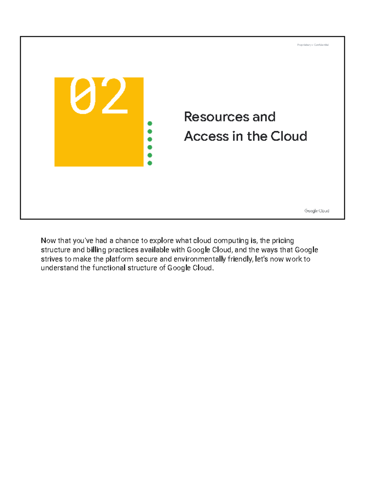 Module 2 - cloud computing - Resources and Access in the Cloud 02 Now ...