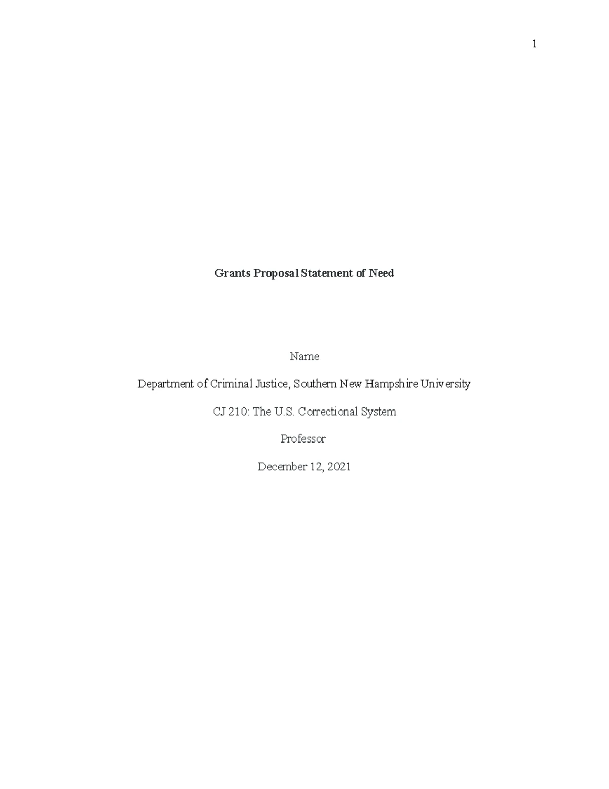 CJ 210 Project 7 Submission - CJ 210 Project 7 Submission Grant ...